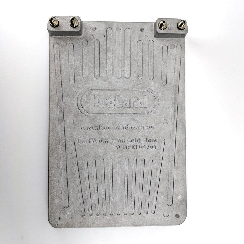 2 Product Line Cast Aluminium Cold Plate. Make your own jockey box ...