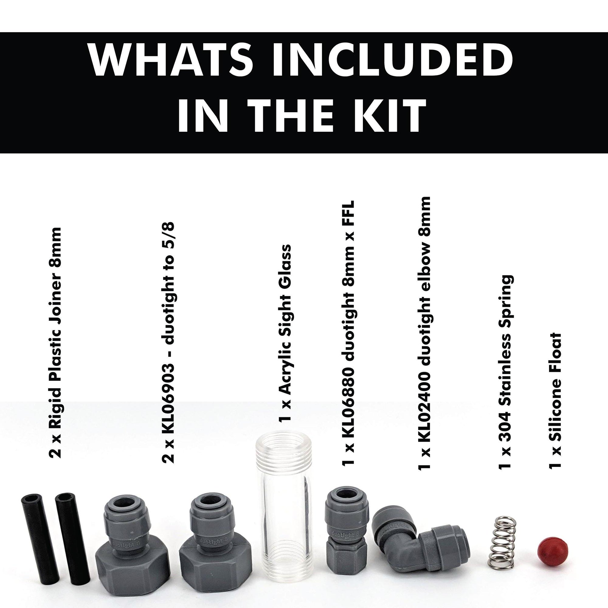 Duotight Flow Stopper - Fill Kegs Automatically, Keg Filler, Bottle ...