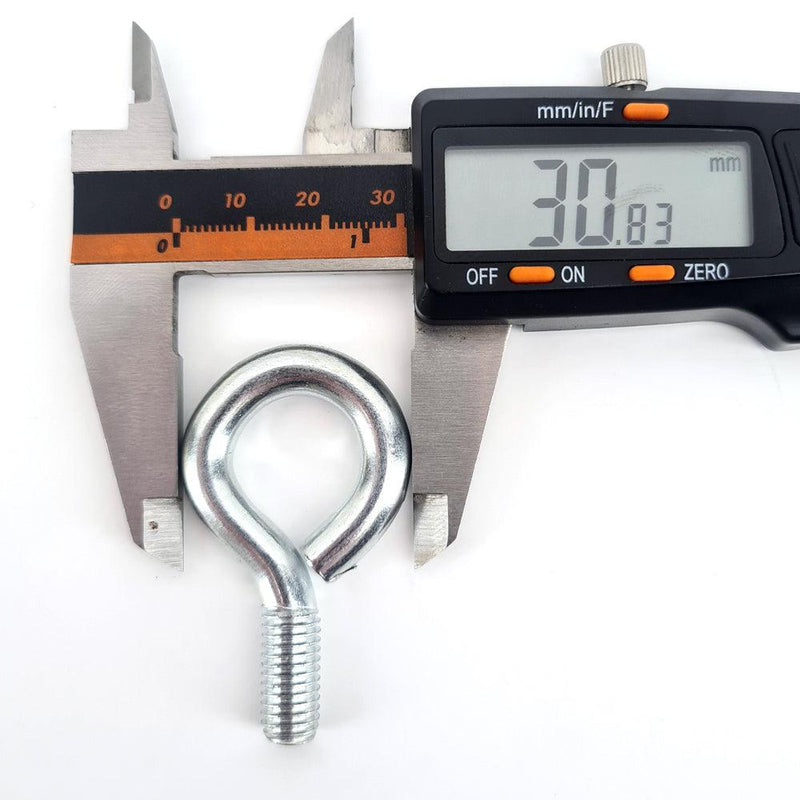 Eye Bolt Assembly for Mounting Polycarbonate Sight Glass to a Keggle
