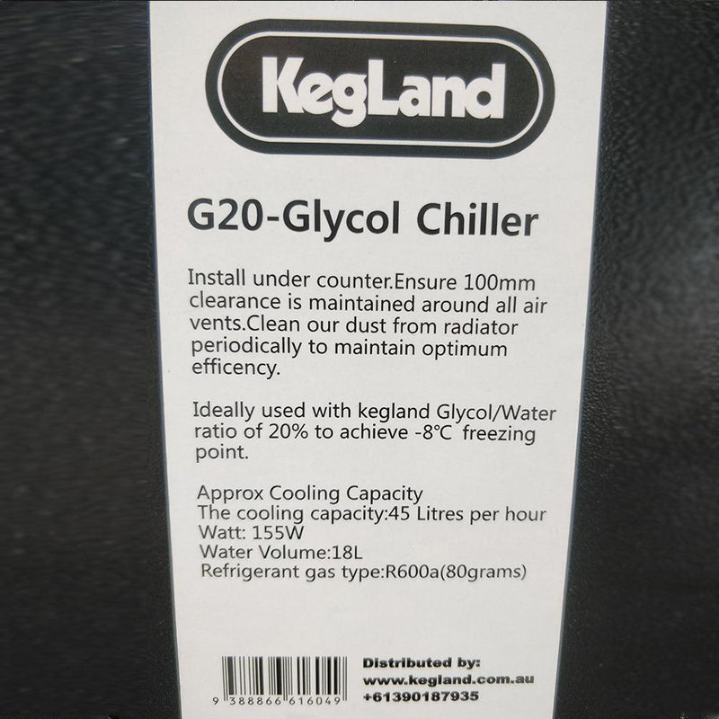 ICEMASTER G20 - GLYCOL CHILLER - DIGITAL FERMENTER CONTROL - Lab ...