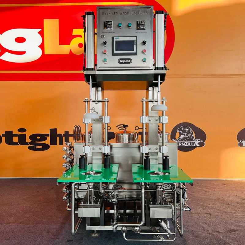 Fully Automated Commercial 2 Head Combination Keg Washer and Cleaner ...