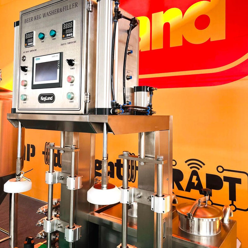Fully Automated Commercial 2 Head Combination Keg Washer and Cleaner ...