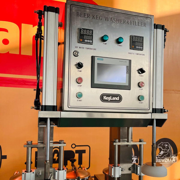 Fully Automated Commercial 2 Head Combination Keg Washer and Cleaner ...