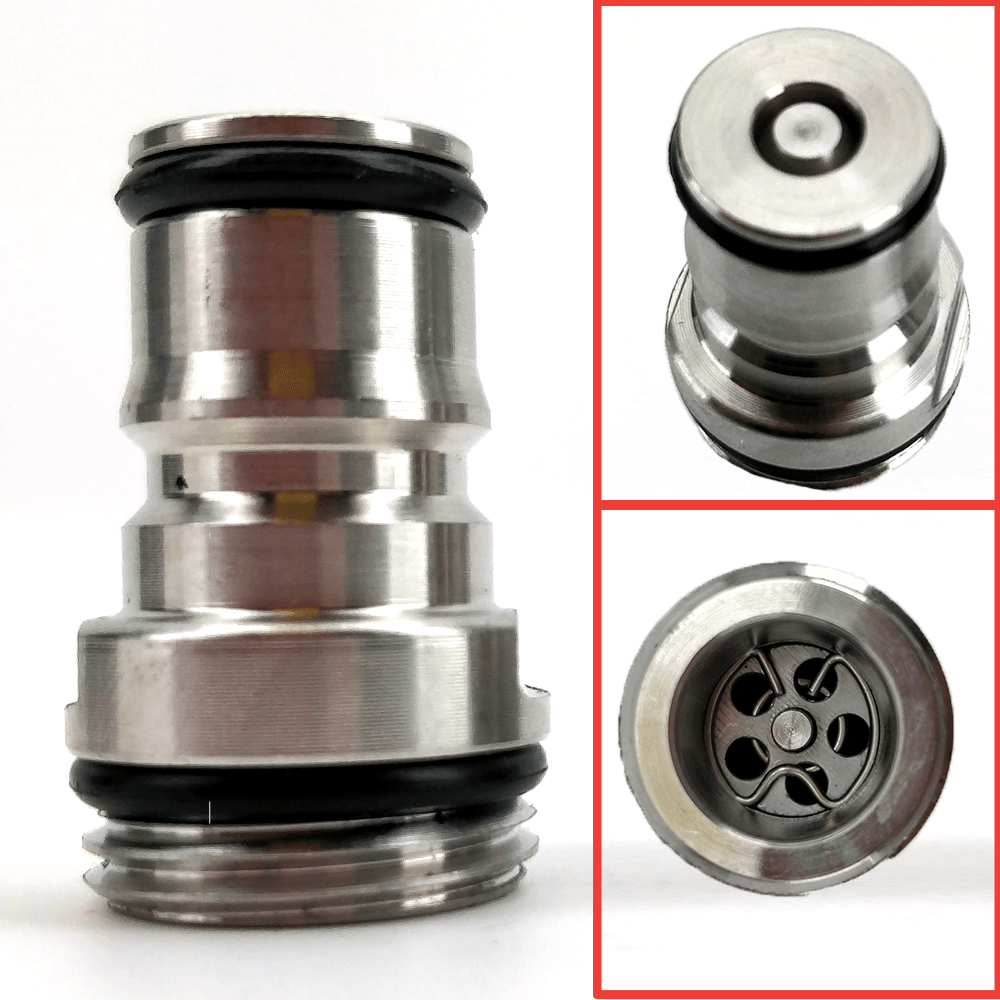 Cornelius Type Liquid Ball Lock Post, Male Thread, Mytton Rod/Rheem