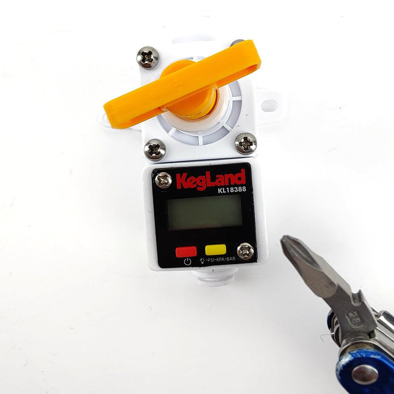 Digital Illuminated Mini Gauge 0-90psi (0-6.2bar)