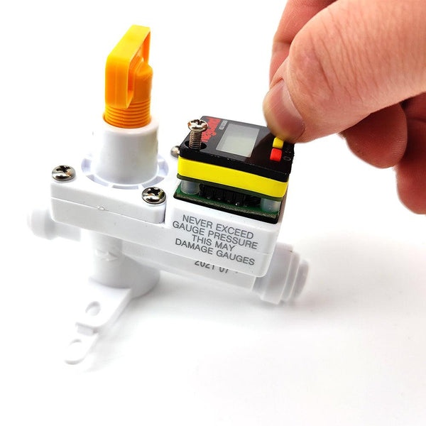 Digital Illuminated Mini Gauge 0-90psi (0-6.2bar)