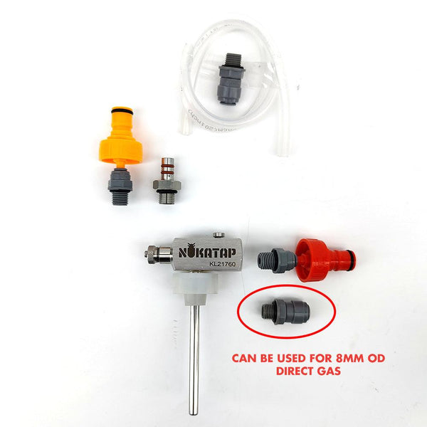 Nukatap Counter Pressure Bottle Filler | KegLand Kegging Specialists