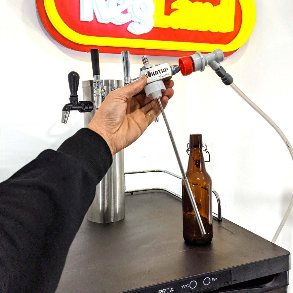 Nukatap Counter Pressure Bottle Filler | KegLand Kegging Specialists