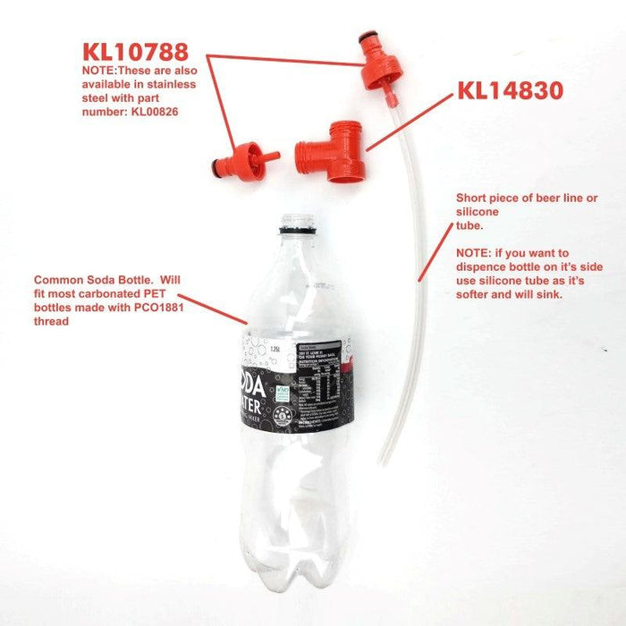 The Tee Piece That Turns PET Coke Bottles into A Keg System