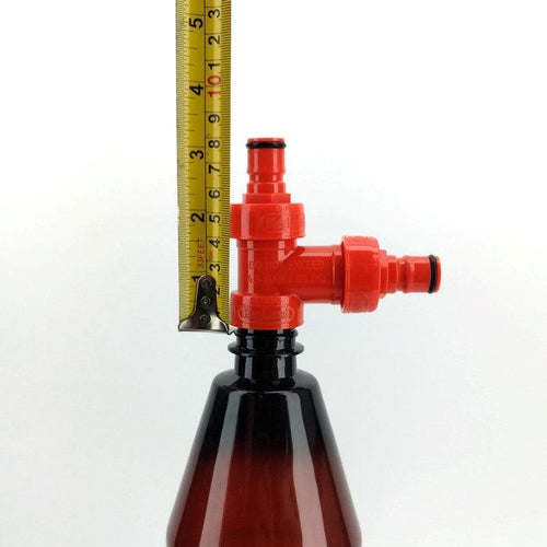 The Tee Piece That Turns PET Coke Bottles into A Keg System