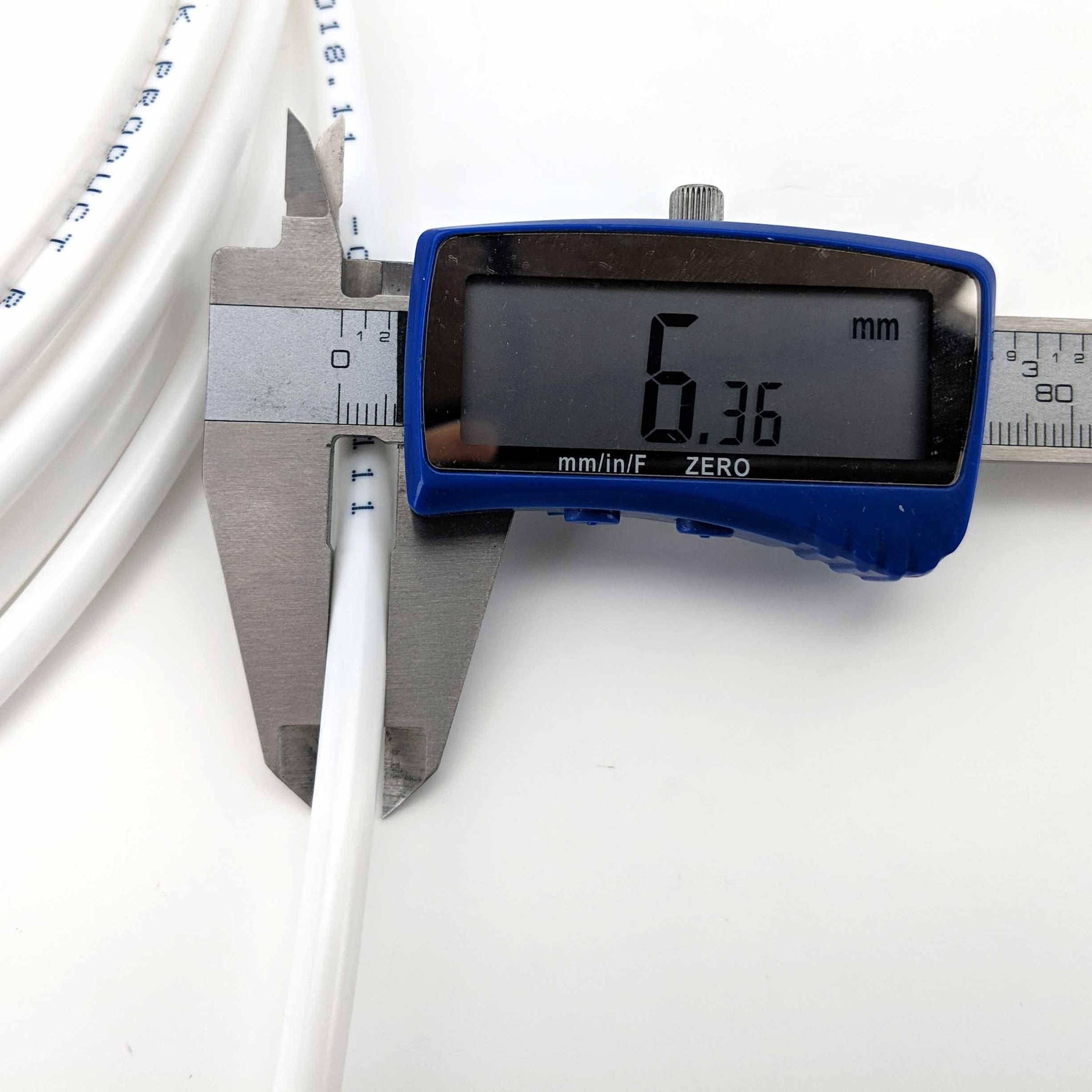 PE Water Line/Beer/Gas 4mm(5/32") x 6.3mm(1/4) - 10m Roll (Reverse Osmosis)
