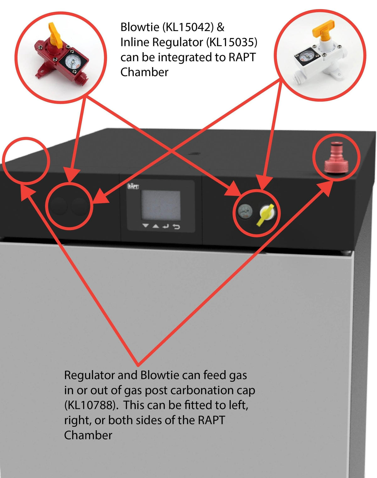 RAPT Temperature Controlled Fermentation Chamber with Heat & Cool