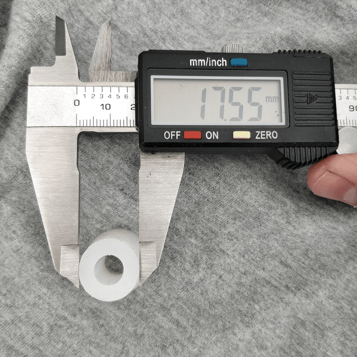 Silicone Bung 17.5 x 22.5Bored for Airlock / Blow Off Tube