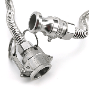 Stainless Flexi Arm 40cm with 1/2inch BSP Hex Nut Female