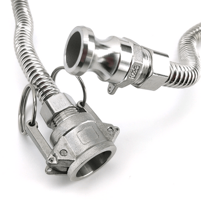 Stainless Flexi Arm 40cm with 1/2inch BSP Hex Nut Female