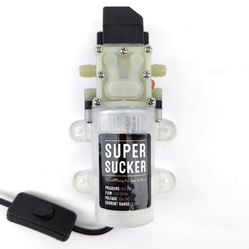 Super Sucker Pump with 10mm Barb and Power Supply